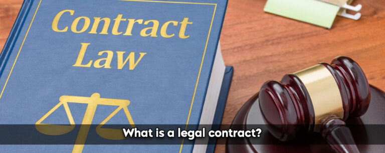 What is a legal contract?
