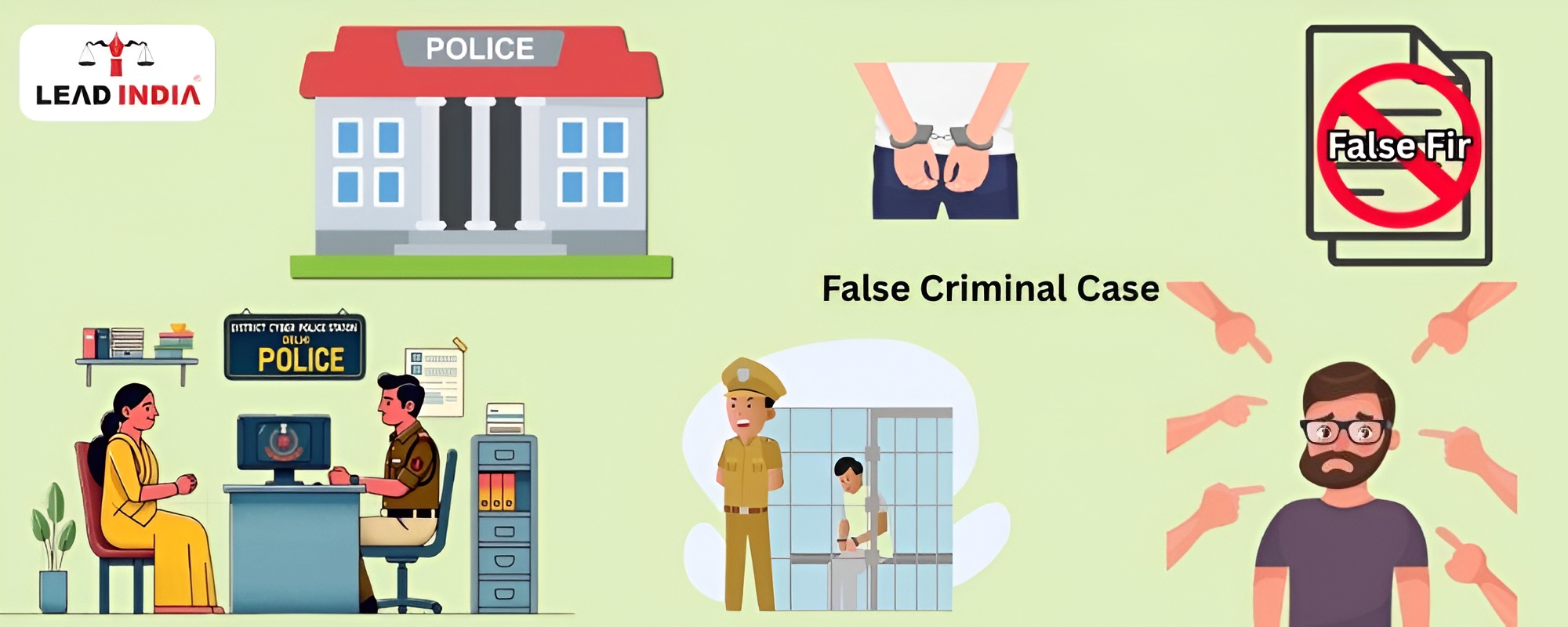 How To Deal With A False Fir Or False Criminal Case?